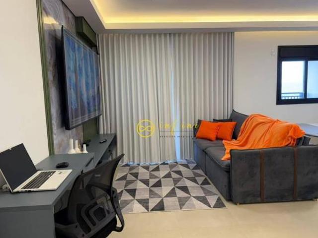 Apartamento Mobiliado com 1 Quarto, 47 m² aluguel por R$ 5.390/mês ou venda por R$ 690.000 Cond