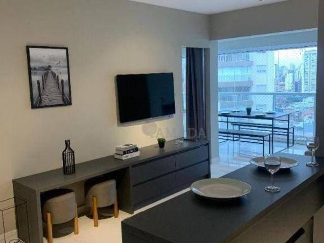 Apartamento MOBILIADO com 1 quarto, 52 m² venda por R$ 850.000 ou aluguel por R$ 5.900/ano Vila