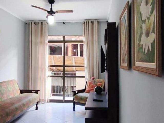 APARTAMENTO MOBILIADO COM 1SUÍTE NA PRAIA GRANDE