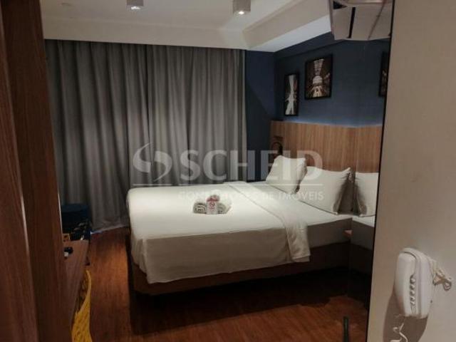 Apartamento mobiliado com 20m² e 1 vaga no Viaduto Nove de Julho