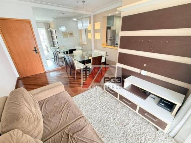 Apartamento mobiliado com 2 domitórios, suíte, vaga, depósito e lazer completo na Vila Romana