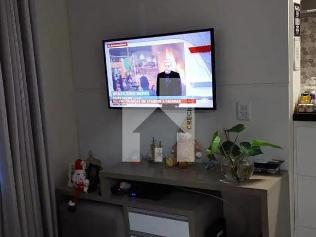 Apartamento MOBILIADO com 2 dormitórios à venda, 47m² Condomínio Doce Lar Bella Colônia Cidade N