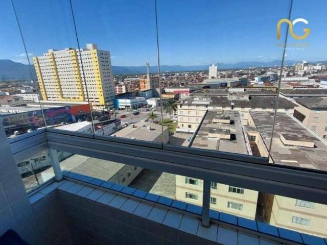Apartamento MOBILIADO com 2 dormitórios à venda, 51 m² por R$ 475.000 Ocian Praia Grande/SP