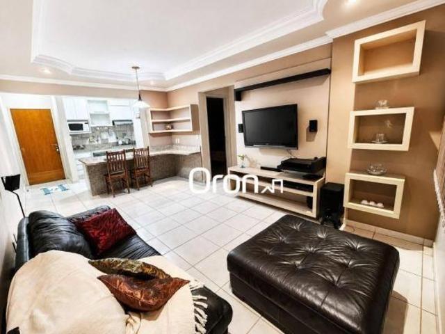 Apartamento mobiliado com 2 dormitórios à venda, 57 m² por R$ 379.800 Setor Negrão de Lima Goiân