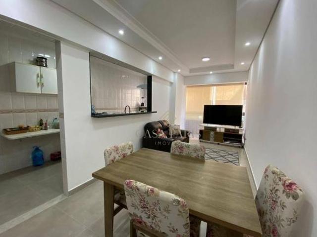 Apartamento MOBILIADO com 2 dormitórios à venda, 62 m² por R$ 405.000 Ocian Praia Grande/SP