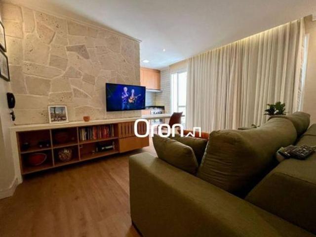 Apartamento mobiliado com 2 dormitórios à venda, 64 m² por R$ 679.000 Setor Bueno Goiânia/GO
