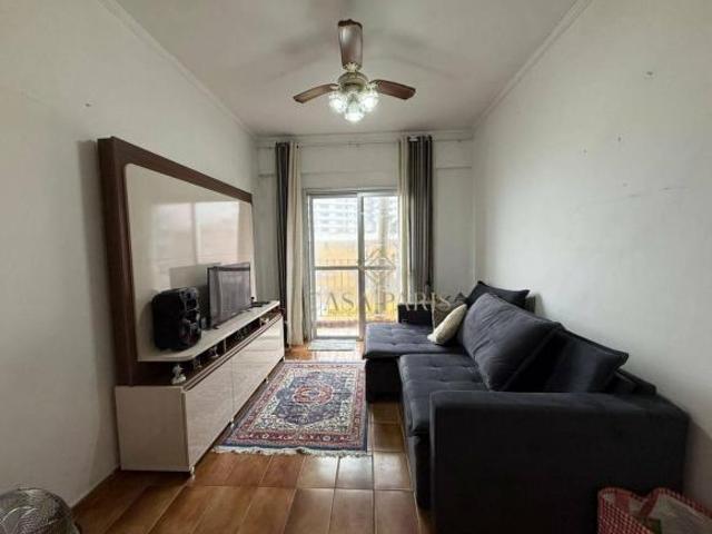Apartamento MOBILIADO com 2 dormitórios à venda, 71 m² por R$ 390.000 Tupi Praia Grande/SP
