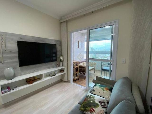 Apartamento MOBILIADO com 2 dormitórios à venda, 83 m² por R$ 680.000 Canto do Forte Praia Grand