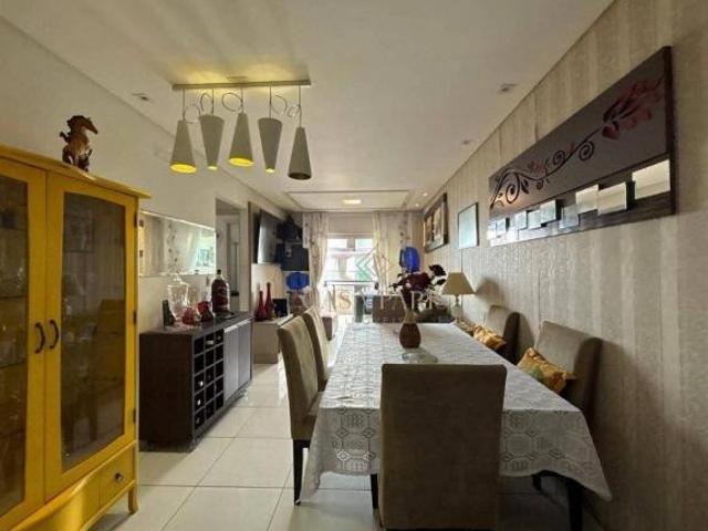 Apartamento MOBILIADO com 2 dormitórios à venda, 88 m² por R$ 560.000 Boqueirão Praia Grande/SP