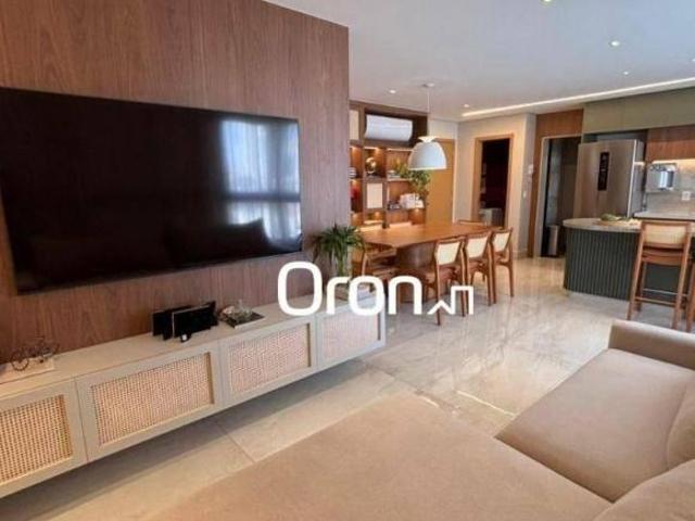 Apartamento mobiliado com 2 dormitórios à venda, 89 m² por R$ 1.300.000 Setor Oeste Goiânia/GO