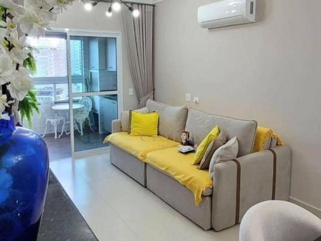 Apartamento MOBILIADO com 2 dormitórios à venda, 90 m² por R$ 620.000 Caiçara Praia Grande/SP