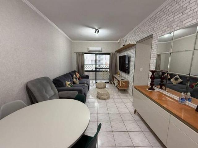 Apartamento MOBILIADO com 2 dormitórios à venda, 96 m² por R$ 450.000 Vila Guilhermina Praia Gra