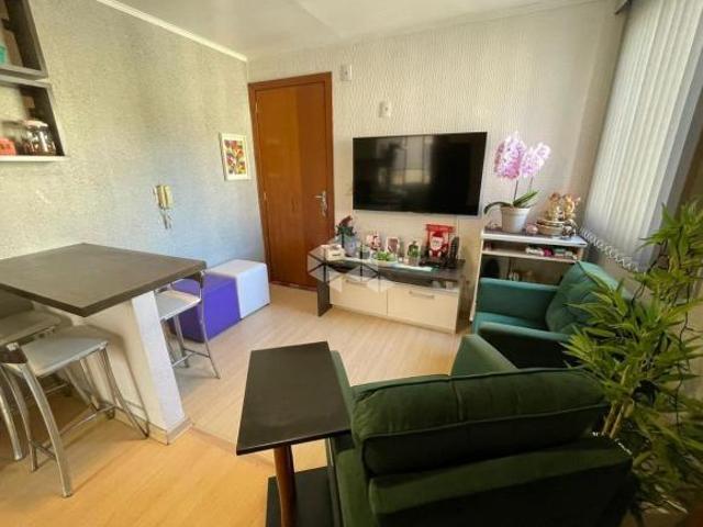 Apartamento mobiliado com 2 dormitórios no campo novo