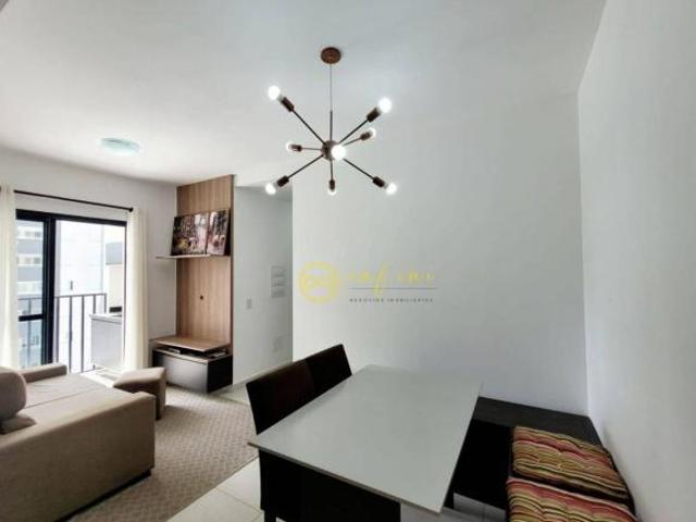 Apartamento Mobiliado com 2 dormitórios, sendo 1 suíte à venda, 62 m² por R$ 565.000 Condomínio F