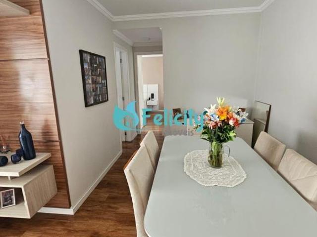 Apartamento mobiliado com 2 dorms, 1 suíte, 1 vaga, 63m2 no Parque São Domingos