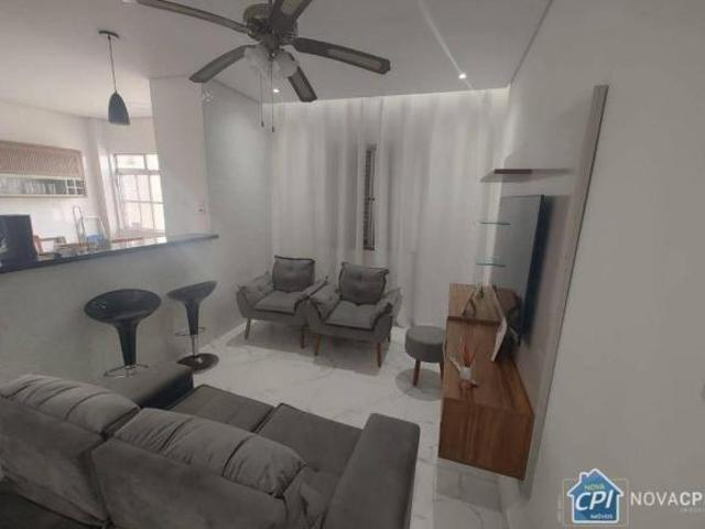 Apartamento mobiliado com 2 quartos na Guilhermina em Praia Grande/SP
