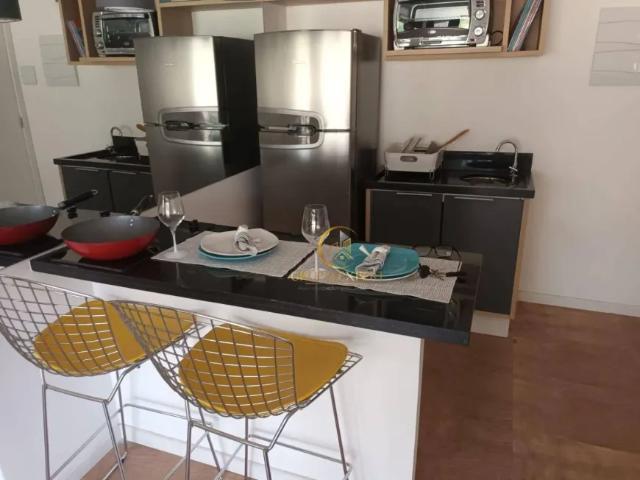 Apartamento Mobiliado com 37m² para locação 1 Quarto, localizado no centro, em São José dos Campos S