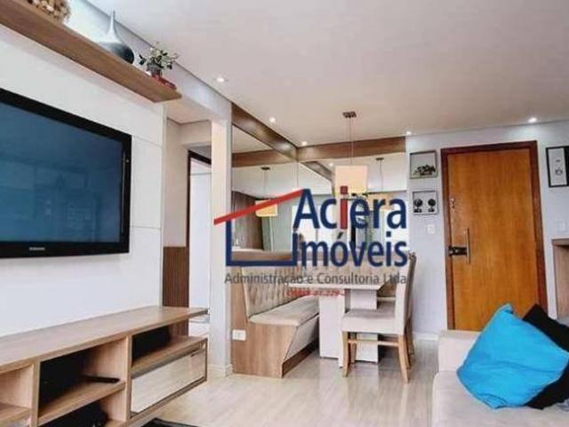 Apartamento Mobiliado com 3 Dormitórios 1 Suíte e Varanda Gourmet Residencial da Granja Viana
