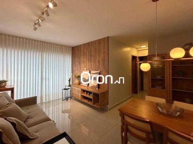 Apartamento mobiliado com 3 dormitórios à venda, 78 m² por R$ 670.000 Jardim Goiás Goiânia/GO