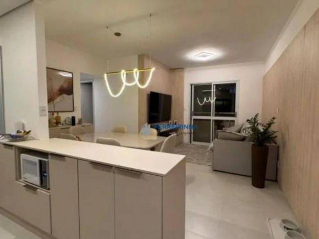Apartamento mobiliado com 3 dormitórios à venda, 78 m² por R$ 990.000 Jardim Aquarius São José d