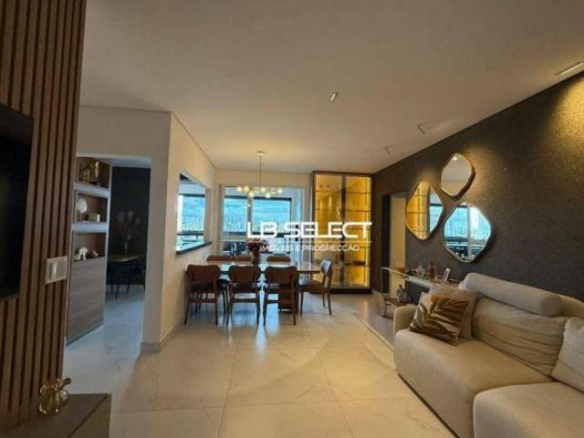 Apartamento mobiliado com 3 dormitórios à venda, 106 m² por R$ 1.200.00,00 Santa Mônica Uberlând