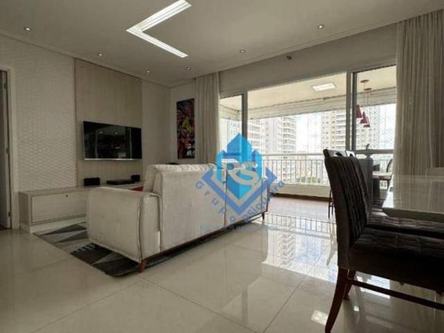 Apartamento mobiliado com 3 dormitórios à venda, 107 m² por R$ 950.000 Centro São Bernardo do Ca