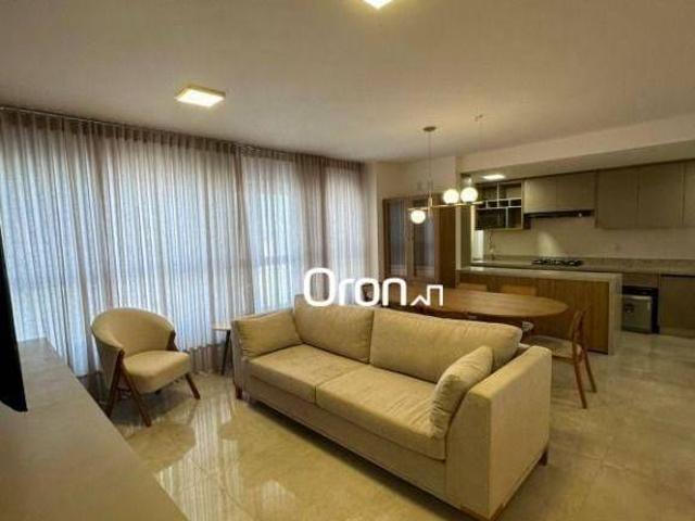 Apartamento mobiliado com 3 dormitórios à venda, 114 m² por R$ 1.350.000 Setor Marista Goiânia/G
