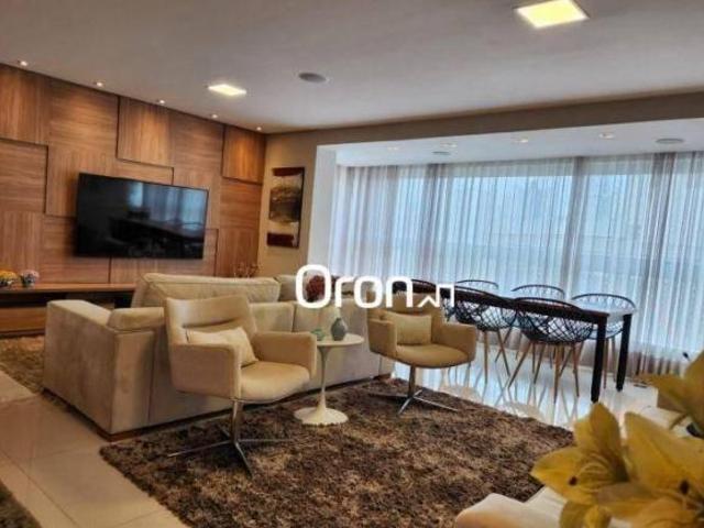 Apartamento mobiliado com 3 dormitórios à venda, 118 m² por R$ 1.350.000 Alto da Glória Goiânia/