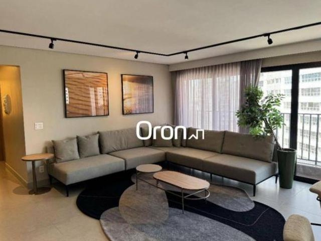 Apartamento mobiliado com 3 dormitórios à venda, 137 m² por R$ 1.620.000 Setor Marista Goiânia/G