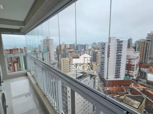 Apartamento mobiliado com 3 dormitórios à venda, 151 m² por R$ 1.850.000 Vila Guilhermina Praia
