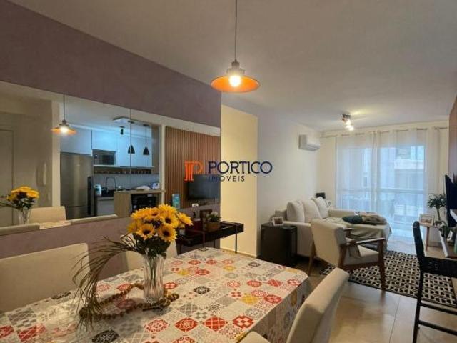 Apartamento mobiliado com 3 dormitórios a venda em Paulínia!