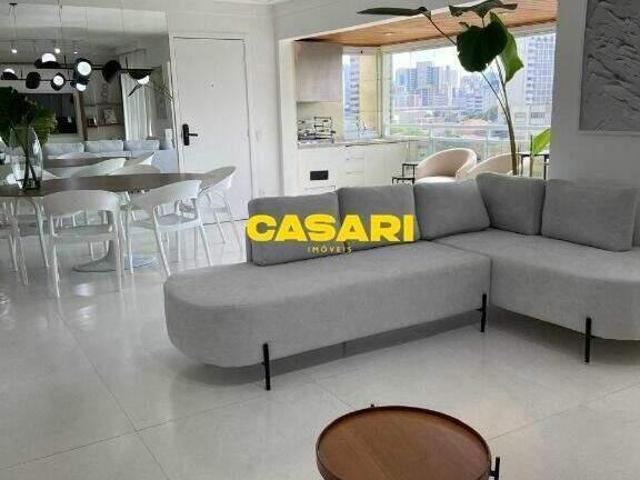 Apartamento Mobiliado com 3 suítes à venda, 128 m² Centro Santo André SP