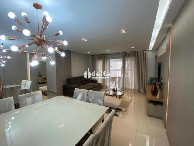 Apartamento mobiliado com 3 suítes disponível para locação no bairro Jardim Karaíba em Uberlândia MG