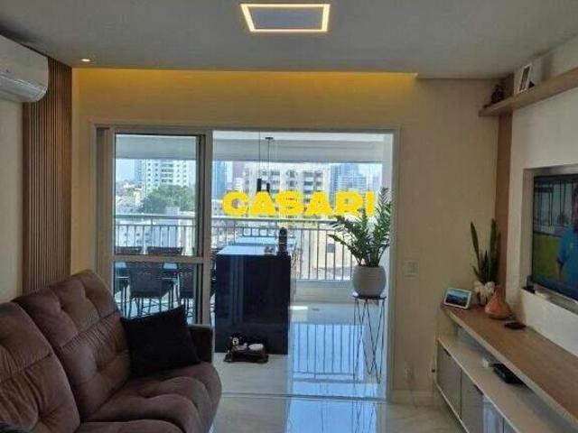 Apartamento mobiliado com 3 suítes e 113 m² no Centro Santo André/SP