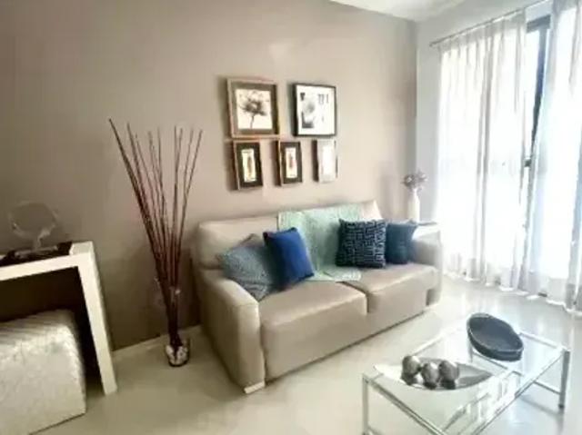 Apartamento mobiliado, com 55 metros para locação, com vaga em Vila OlímpiasSP