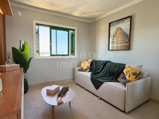 Apartamento mobiliado a uma quadra do mar em Areias Brancas