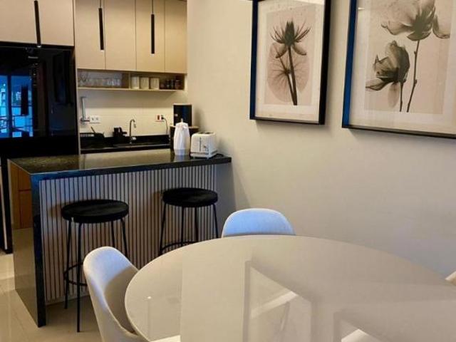 Apartamento Mobiliado à Venda 2 Dormitórios 1 Suíte 70m² Centro de Ubatuba/SP