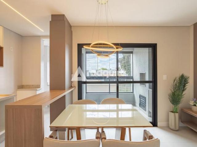 Apartamento mobiliado à venda 2 Quartos, 1 Suite, 1 Vaga, 124M², Jardim Carvalho, Ponta Grossa PR