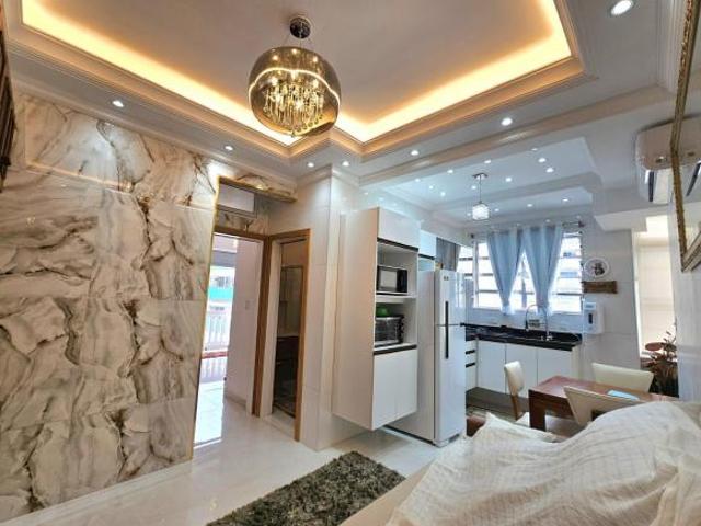 Apartamento Mobiliado à Venda 2 Suítes, 1 Vaga – Boqueirão, Santos/SP