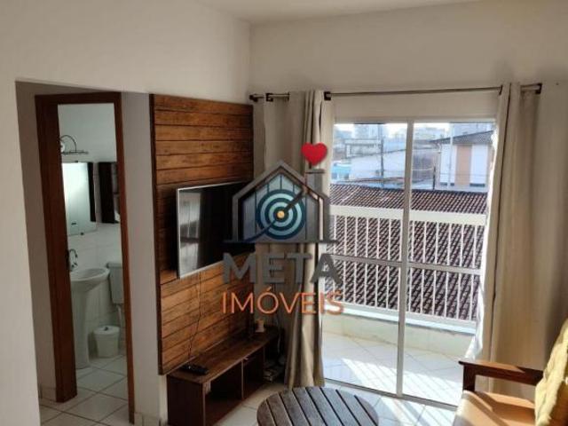 APARTAMENTO MOBILIADO A VENDA COM 2 DORMITÓRIOS NO CENTRO DE UBATUBA