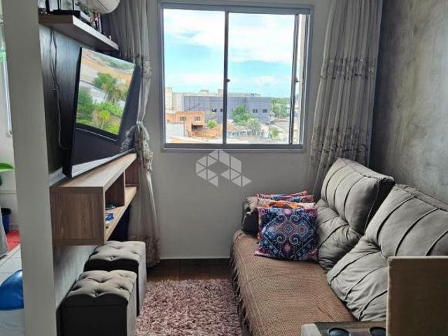 Apartamento mobiliado à venda com 2 dormitórios para vender por R$205.000