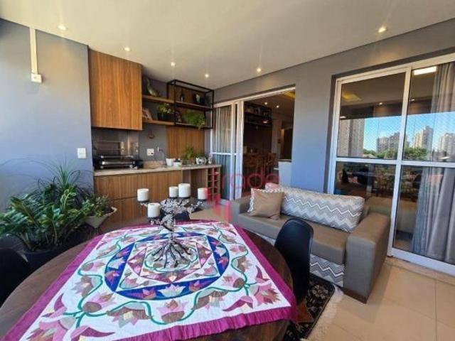 Apartamento Mobiliado à Venda de 03 Suítes no Bairro Jardim Botânico em Ribeirão Preto com Varanda G