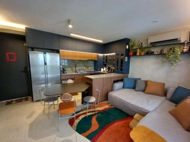 Apartamento Mobiliado a Venda de 1Dorm com Vaga na Vila Olímpia