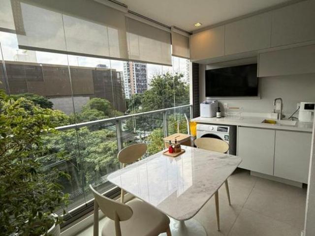 Apartamento Mobiliado à Venda em Moema 64 m², 1 Suíte,1 Vaga de garagem por R$ 1.550.000,00 São
