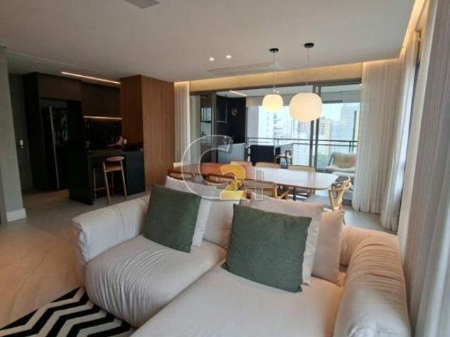Apartamento mobiliado à venda em Moema, 2 quartos, 1 suíte, 2 vagas