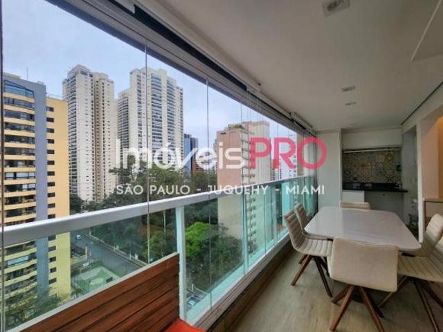 Apartamento mobiliado a venda em predio novo no Brooklin com 65m2, 2 dorms,1 suite,1 vaga e varanda