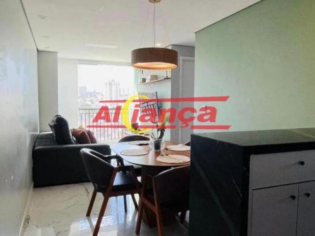 Apartamento Mobiliado à Venda na Vila Silveira Guarulhos | 48 m² | 2 Dormitórios | 1 Vaga Coberta