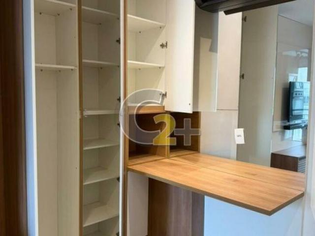 Apartamento mobiliado à venda na Bela Vista com 1 quarto e 2 vagas