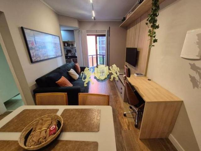Apartamento mobiliado à venda na Consolação | 40m² | 1 Dormitório | 1 Vaga de Garagem