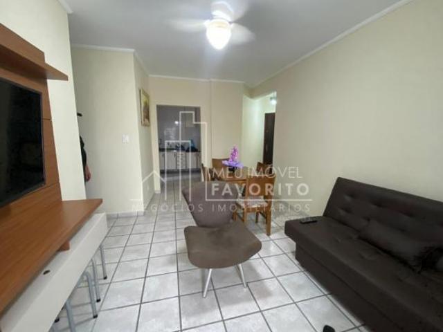 Apartamento mobiliado a venda na Praia Grande, 71m, 2 dorm Edifício Península